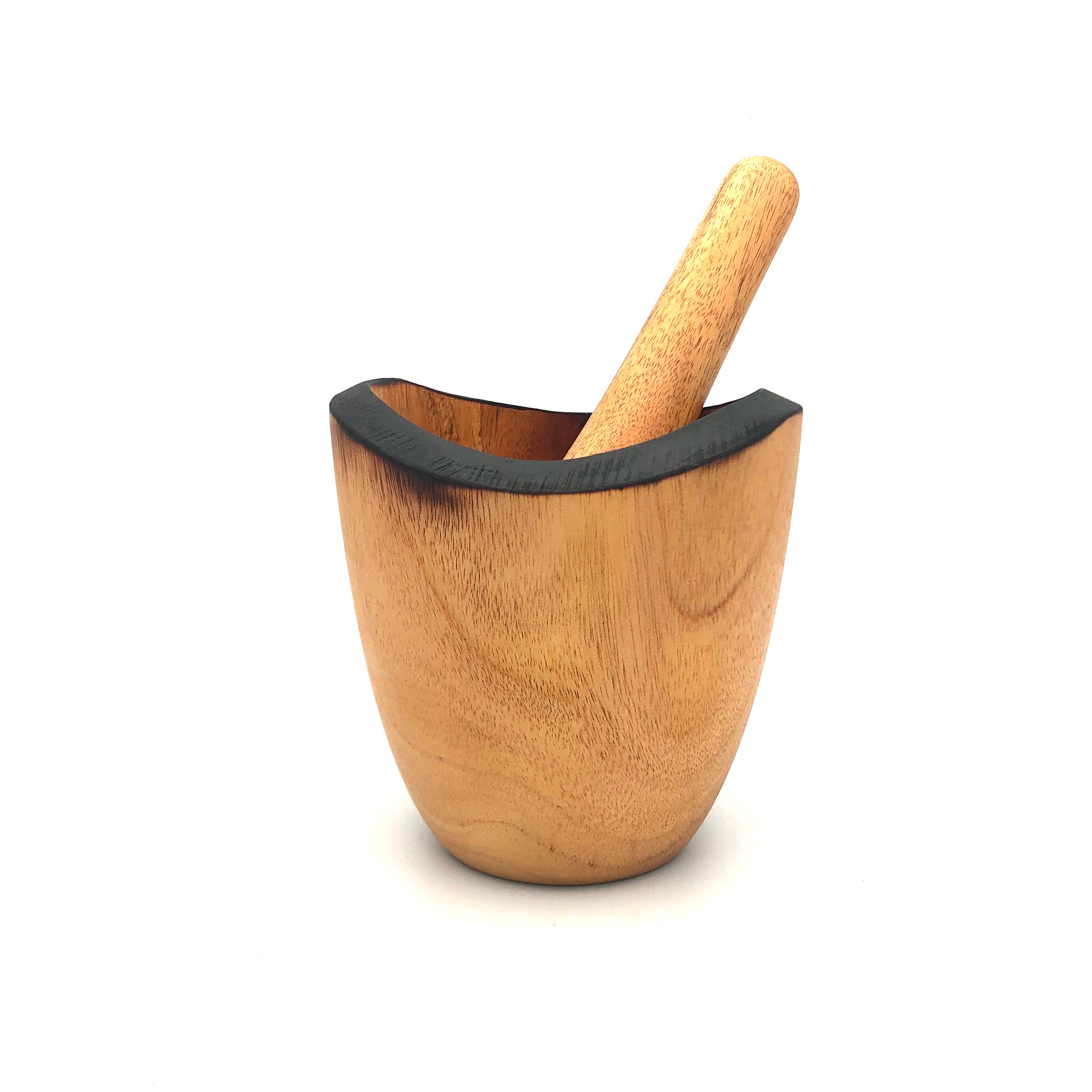 Tropical Hardwood Mortar & Pestle - Rustic – Women of the Cloud Forest